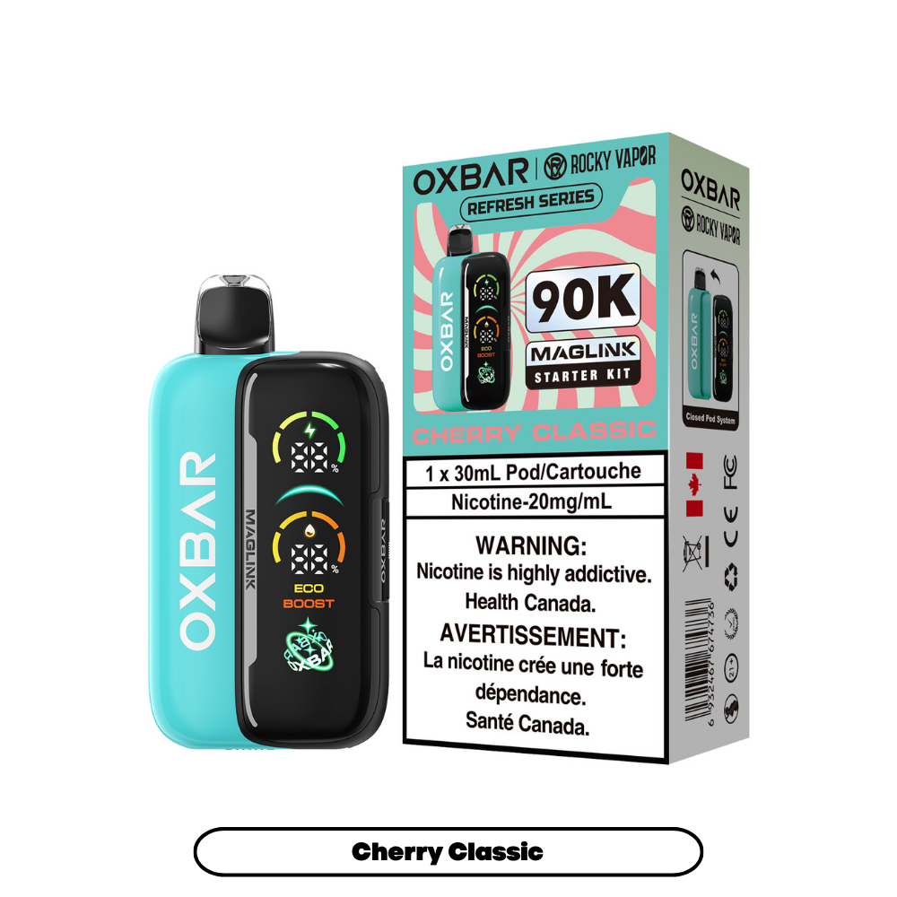 Cherry Classic by OXBAR Maglink 90K (Device & Pod) - Closed Pod System ...