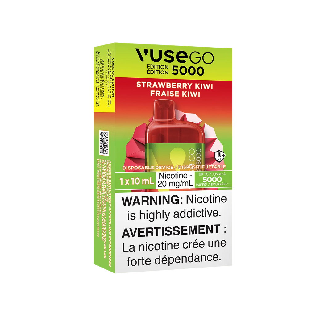 Strawberry Kiwi by Vuse Go Edition 5000 (10mL, 5000 Puff) - Disposable ...